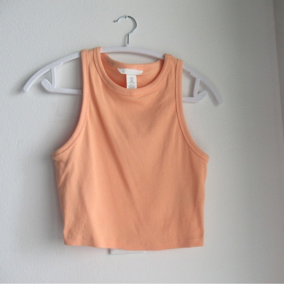 H&M | Tops | Orange Tank Top | Poshmark